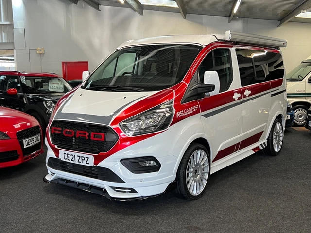 FORD TRANSIT CUSTOM RS Professional Campervan Conversion Pop Top Camper ...