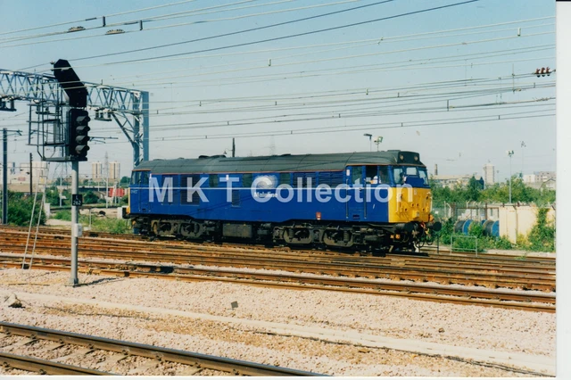 RAIL PHOTO CLASS 31 31407 @ Stratford 25/7/96 down route learning trip ...