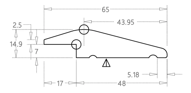 7MM UNFINISHED SOLID Oak Ramp For Wood Floors Trim Door Threshold Bar ...