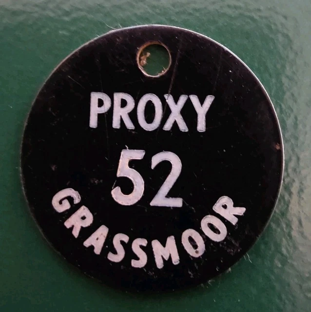 COLLIERY PIT CHECK Tally marked Proxy 52 Grassmoor £10.78 - PicClick UK