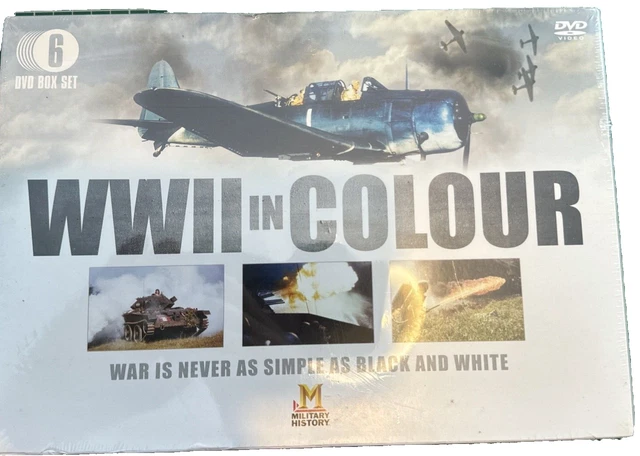 WORLD WAR II In Colour DVD Boxset 6 Discs New and Sealed £16.31 ...