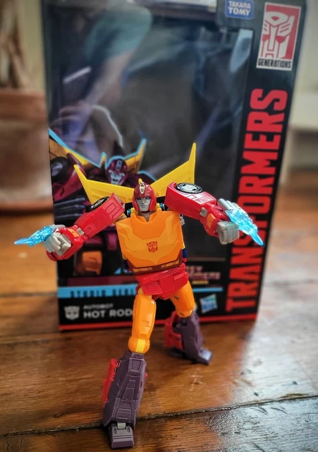 TRANSFORMERS STUDIO SERIES 86 Hot Rod - voyager figure boxed, complete ...