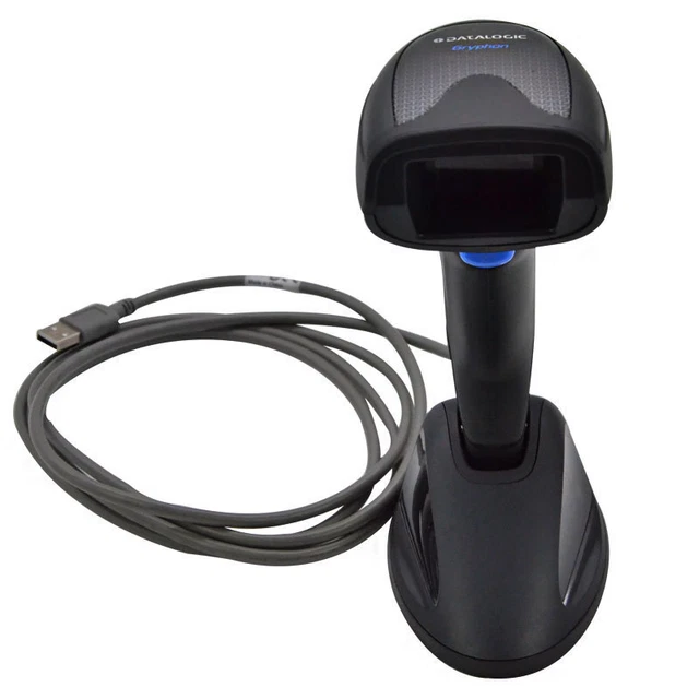 ORIGINAL DATALOGIC GRYPHON GD4590-BK-B Handheld 2D USB Barcode Scanner ...