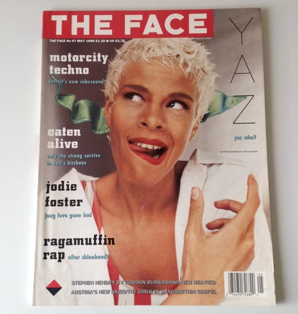 THE FACE MAGAZINE | May 88 | Yaz | Jodie Foster, Stephen Hendry ...