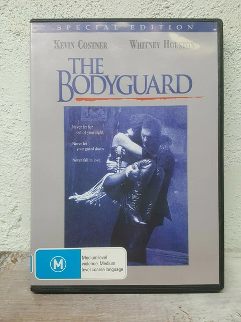 THE BODYGUARD DVD - 1992 Kevin Costner, Whitney Houston - SPECIAL ...