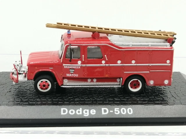 ATLAS EDITIONS CLASSIC Fire Engines 1/72 Scale Dodge D-500 new and ...