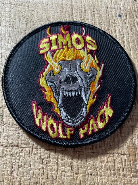 1990S/2000S? US MILITARY/AIR FORCE PATCH-SIMOS WOLF PACK-SQUADRON ...