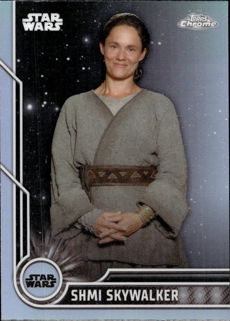 2023 TOPPS CHROME Star Wars Shmi Skywalker réfracteur #64 EUR 2,20 - PicClick FR