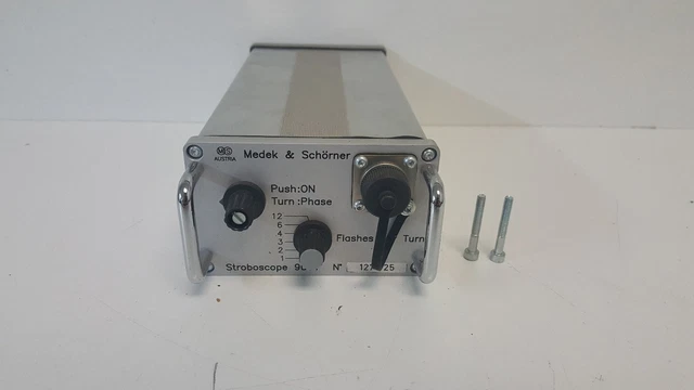 NEW OLD STOCK! Medek & Schorner 1-12 Flashes Per Turn Stroboscope 9011 ...