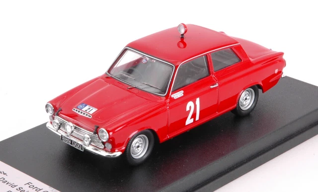 MODELLINO AUTO RALLY scala 1:43 Trofeu FORD CORTINA GT RAC RALLYE ...