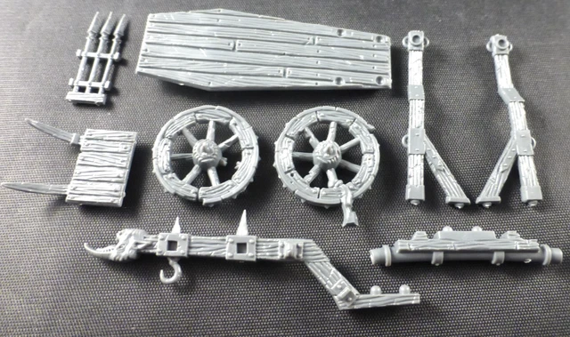 UNDEAD ZOMBIE CORPSE Cart Main Body Wheels - Warhammer Vampire Count ...