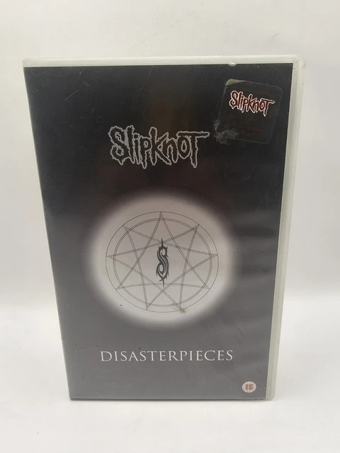 SLIPKNOT DISASTERPIECES VHS - 2002 Includes Original Art Booklet ...