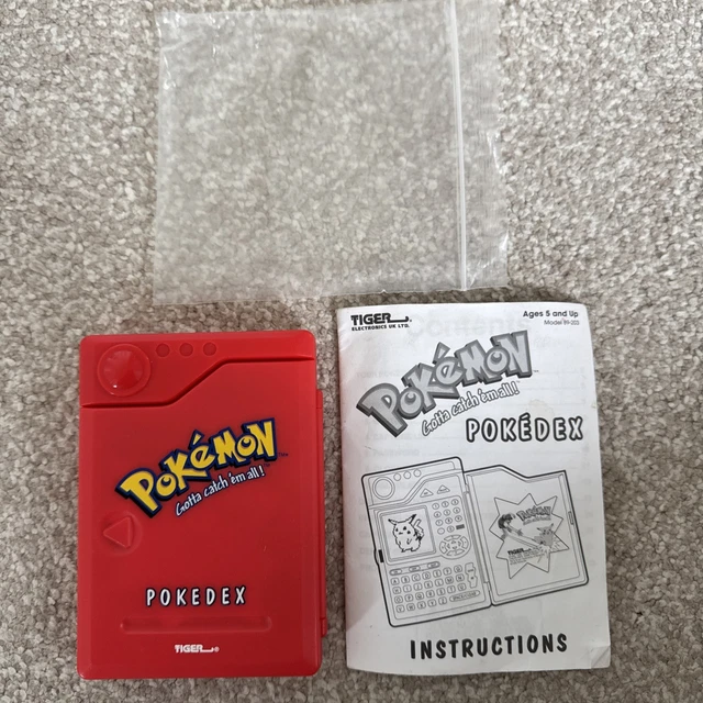 POKÉMON POKÉDEX 1998 Tiger Electronics - Excellent Condition - Fully ...