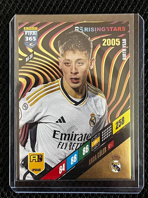 CARD PANINI FIFA 365 2024 Upgrade Arda Guler Rookie Real Madrid# Rs 30 ...