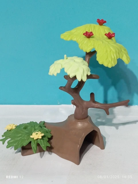 PLAYMOBIL TREE TRUNK West Forest Countryside Vegetation Diorama ...