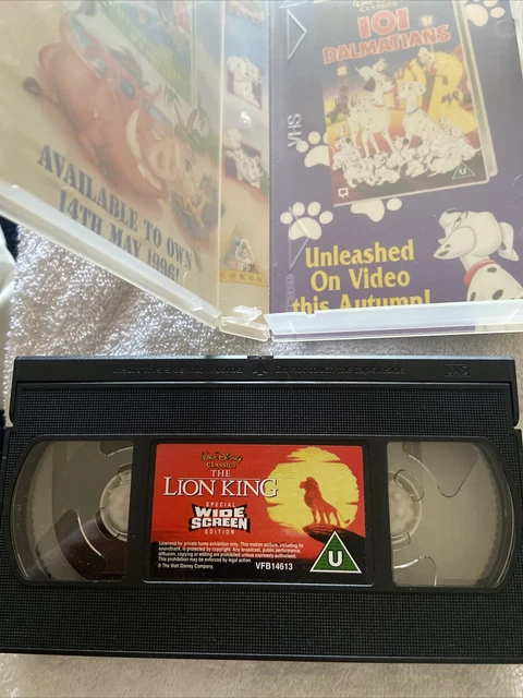 DISNEY THE LION King Special Widescreen Edition VHS Video Tape £9.99 ...