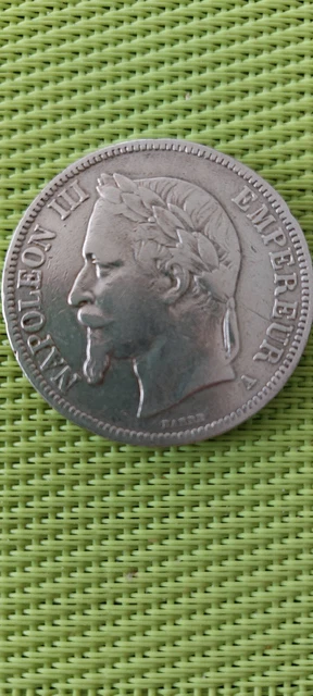 PIÈCE DE 5 francs en argent Napoléon III EUR 20,00 - PicClick FR
