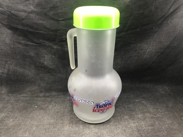 ANCIENNE CARAFE TROPICO ICED TEA Grande Carafe en bon état complète EUR ...