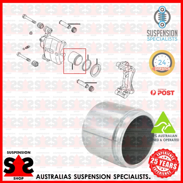 PISTON, BRAKE CALIPER Suit HYUNDAI Accent Saloon (X-3) 1.5 i 16V ACCENT Saloon EUR 28,16 ...