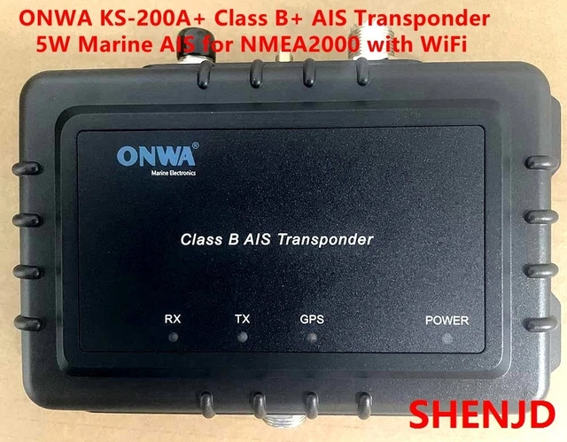 NEW ONWA KS-200A+ Class B+ AIS Transponder 5W Marine AIS for NMEA2000 ...