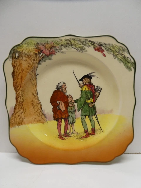 ROYAL DOULTON POTTERY Under Greenwood Tree Robin Hood Friend Of The ...