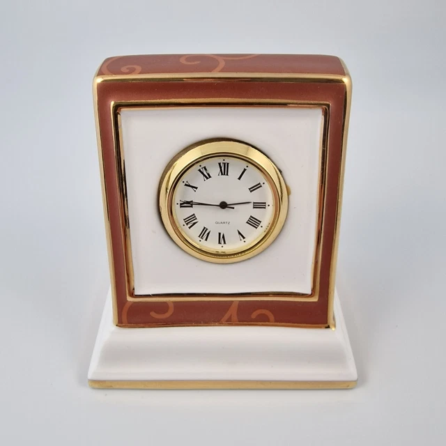 WEDGWOOD MARRAKECH - Bone China Mantel Clock - Small Vintage £8.49 ...