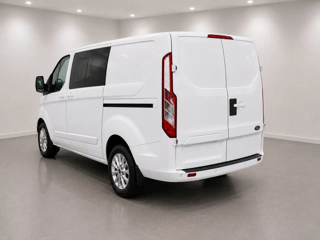 2022 FORD TRANSIT Custom 2.0 EcoBlue 130ps Low Roof D/Cab Limited Van ...