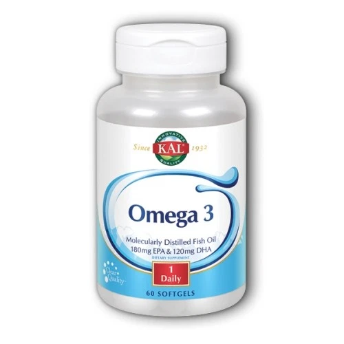 OMEGA 3 60 Softgels by Kal £17.72 - PicClick UK