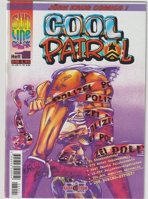 COOL PATROL NO.01 Karicartoon | JÖRN KRUG COMICS! £2.14 - PicClick UK