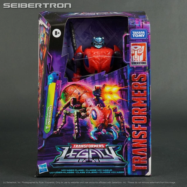 INFERNO TRANSFORMERS LEGACY Voyager Beast Wars Predacon 2022 New **IN ...