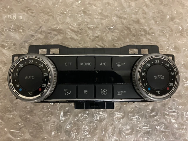 MERCEDES BENZ W204 C Class Heater Climate Control Panel 2048305790 ...