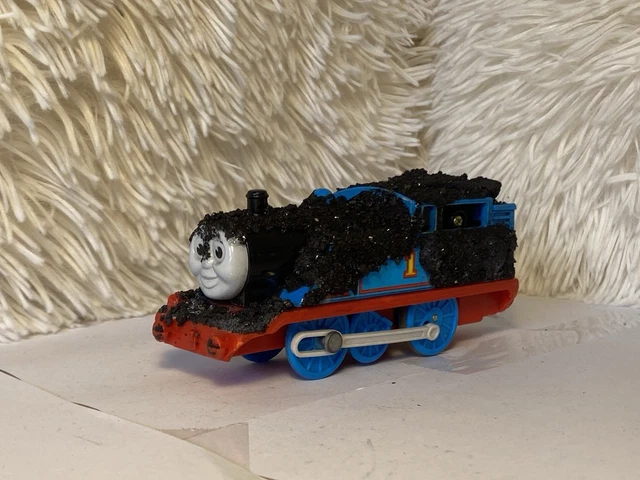 CUSTOM TOMY/TRACKMASTER COAL Covered Thomas The Tank Engine £11.86 ...
