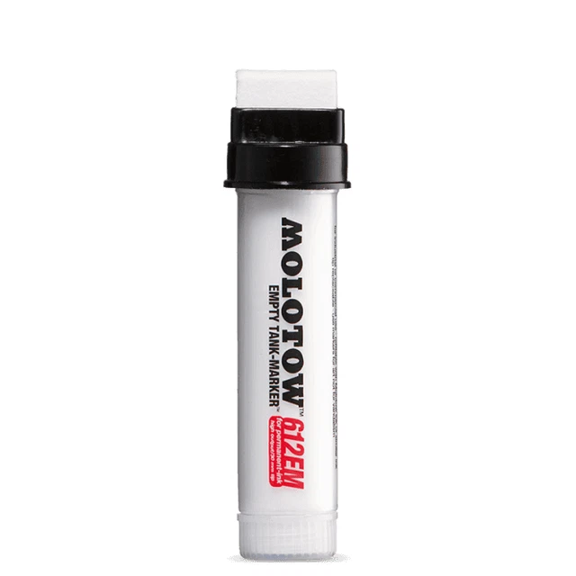 MOLOTOW 612EM EMPTY Marker - 30mm Refillable Wide Nib Pen for Ink £6.99 ...