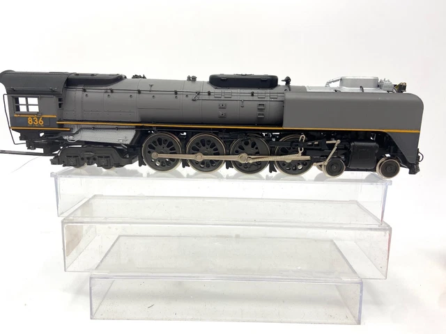 HO SCALE RIVAROSSI # 1527 FEF-3 Union Pacific Steam Locomotive #836 NOS ...