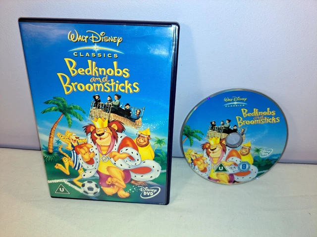 DISNEY CLASSICS BEDKNOBS and Broomsticks Movie, Region Two DVD £1.20 ...