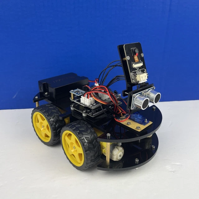 ROBOT CAR KIT Upgraded Car Elegoo Uno Project Smart 4WD Model R3 V4 ...