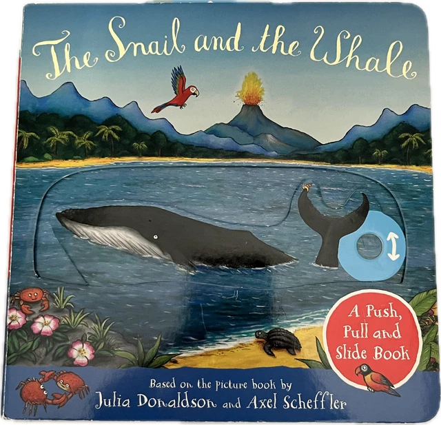 THE SNAIL AND the Whale, Julia Donaldson, Board Book, Kids, Axel ...