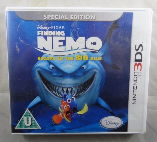 FINDING NEMO ESCAPE to the Big Blue Nintendo 3DS Top-quality Free UK ...
