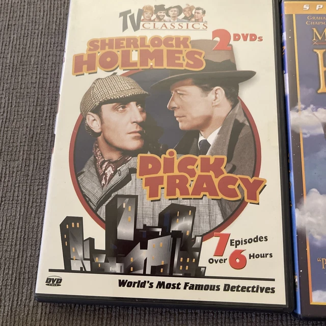 MOVIE LOT SHERLOCK Holmes And Dick Tracy Tv Classic Monty Python & The ...