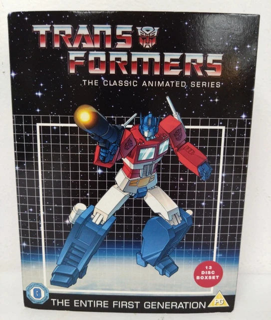 TRANSFORMERS THE CLASSIC Animated Series Complete First generation DVD ...