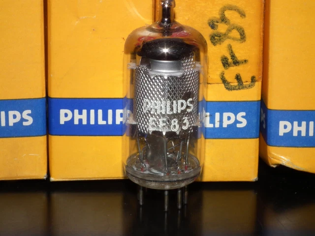 EF83 PHILIPS NOS NIB Low Noise Audio Pentode Microphone £22.40 - PicClick UK