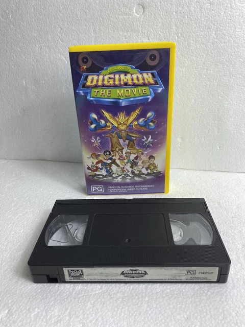 DIGIMON THE MOVIE VHS PAL $26.00 - PicClick AU