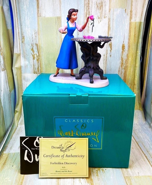 WALT DISNEY CLASSIC Collection WDCC Belle and the Magic Rose Figure ...