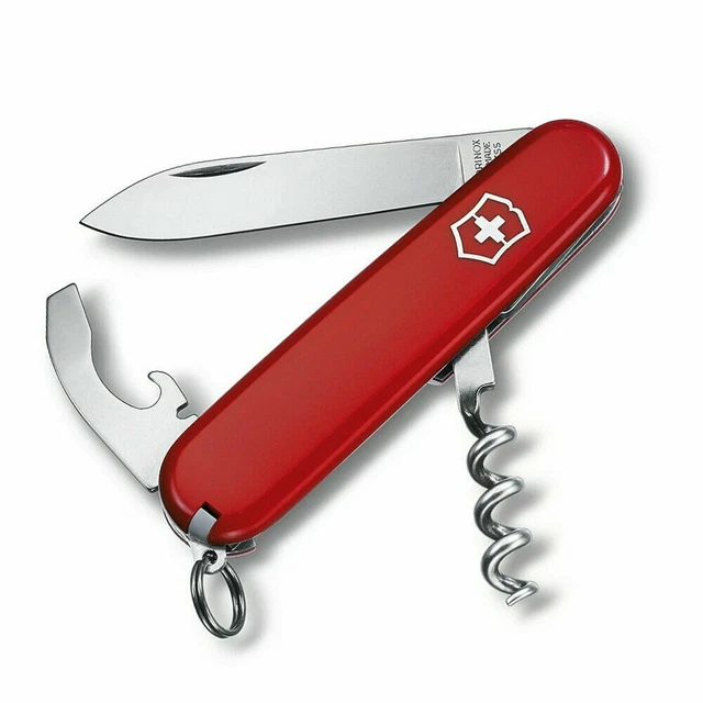 VICTORINOX SWISS ARMY Knife Waiter Multi Tool | Red EUR 27,26 - PicClick FR