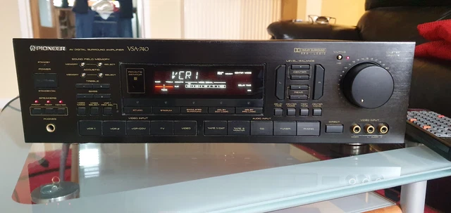PIONEER VSA-740 AV Amplifier with learning Remote control £100.00 ...