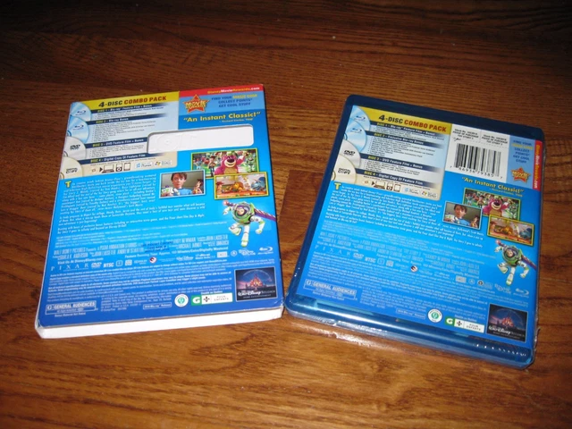 TOY STORY 3: Disney PIXAR (4-Disc Blu-ray/DVD + Digital Copy New + I ...
