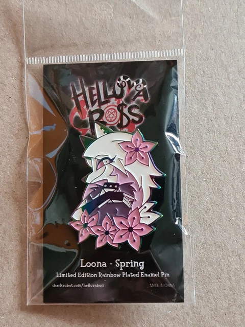 HELLUVA BOSS LIMITED Edition Spring Loona Enamel Pin - Official Pin £18 ...