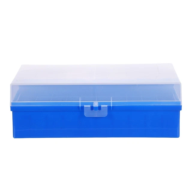 PLASTIC VIAL BOX With clear Lid: 5/8/12ml Vial Bottle Storage Organizer ...