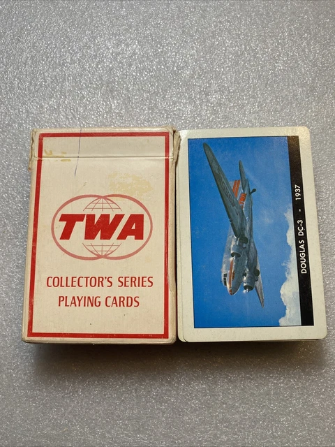VINTAGE TWA COLLECTORS Series Playing Cards (280) $1.35 - PicClick
