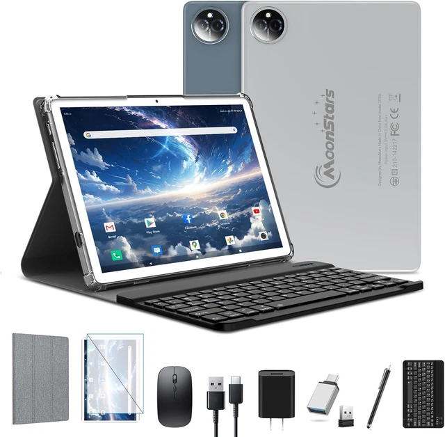 10.1 INCH ANDROID 14 Tablet, 2024 Latest Octa-Core Tablets, 128GB ROM+ ...